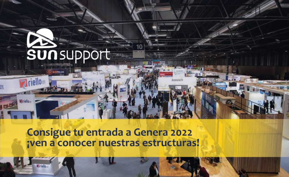 Consigue tu entrada a Genera 2022 ¡ven a conocer nuestras estructuras!